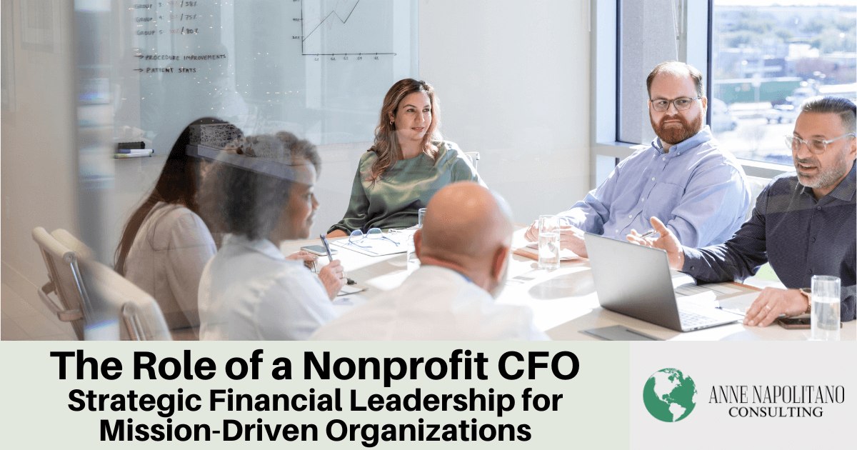 The Role of a Nonprofit CFO and Why You Should Hire One